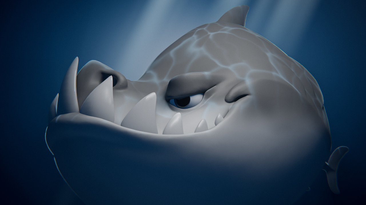 Bandit Shark - CG Cookie