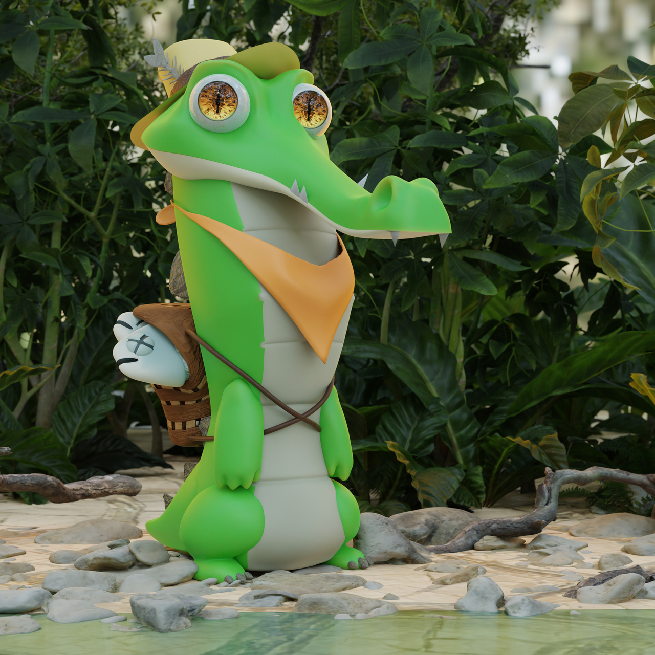 Clyde's Big Reel - CG Cookie