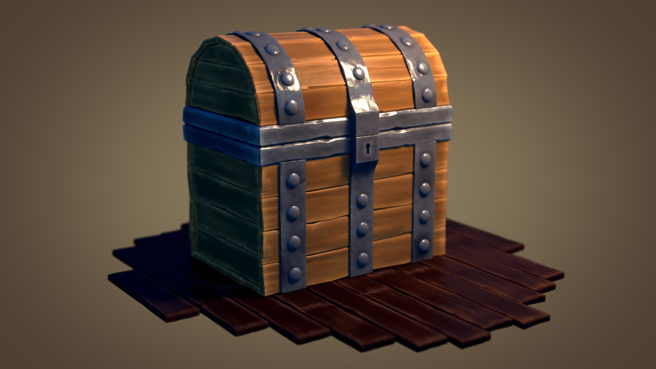 Treasure Chest Tutorial - CG Cookie