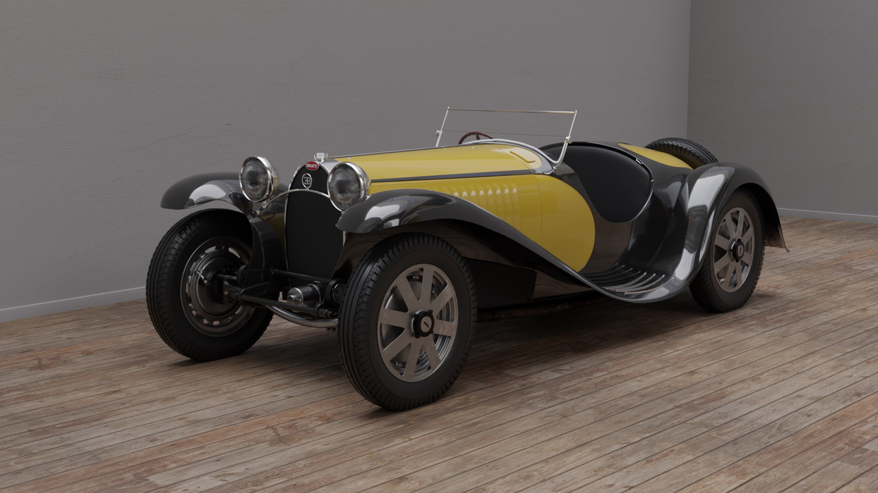 Bugatti Type 55 Roadster - CG Cookie