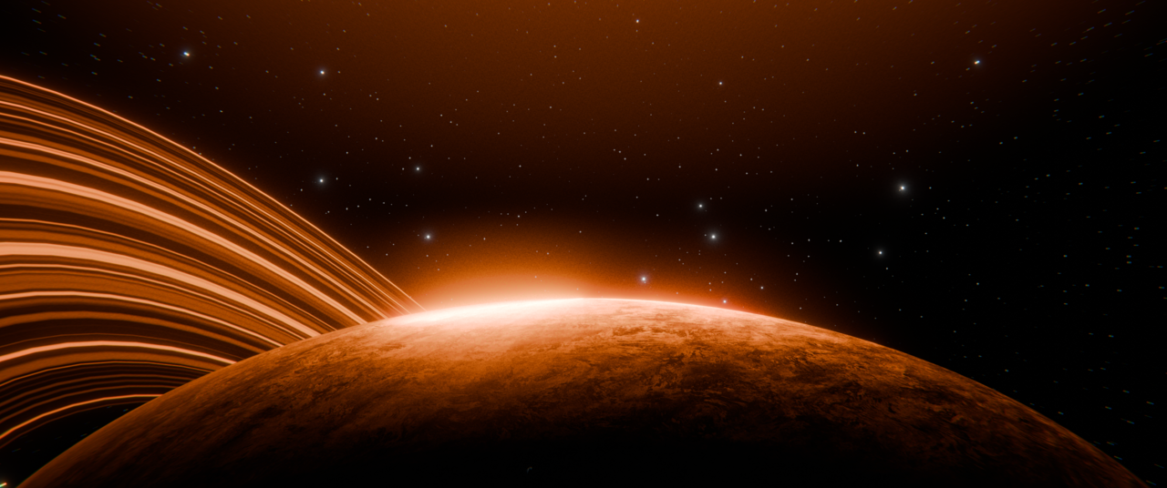 Orange Planet - CG Cookie