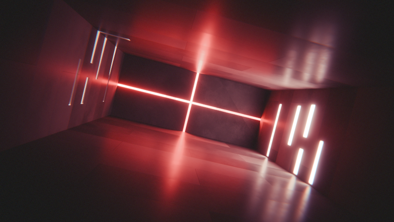 The Dark Side Lightshape Hallway - CG Cookie