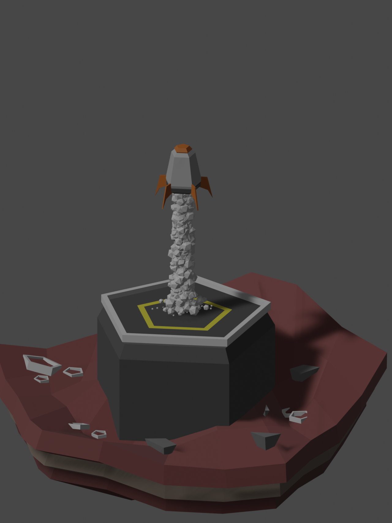 Rocket Test Cg Cookie