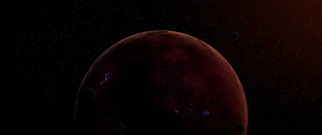 Stormy planet - CG Cookie