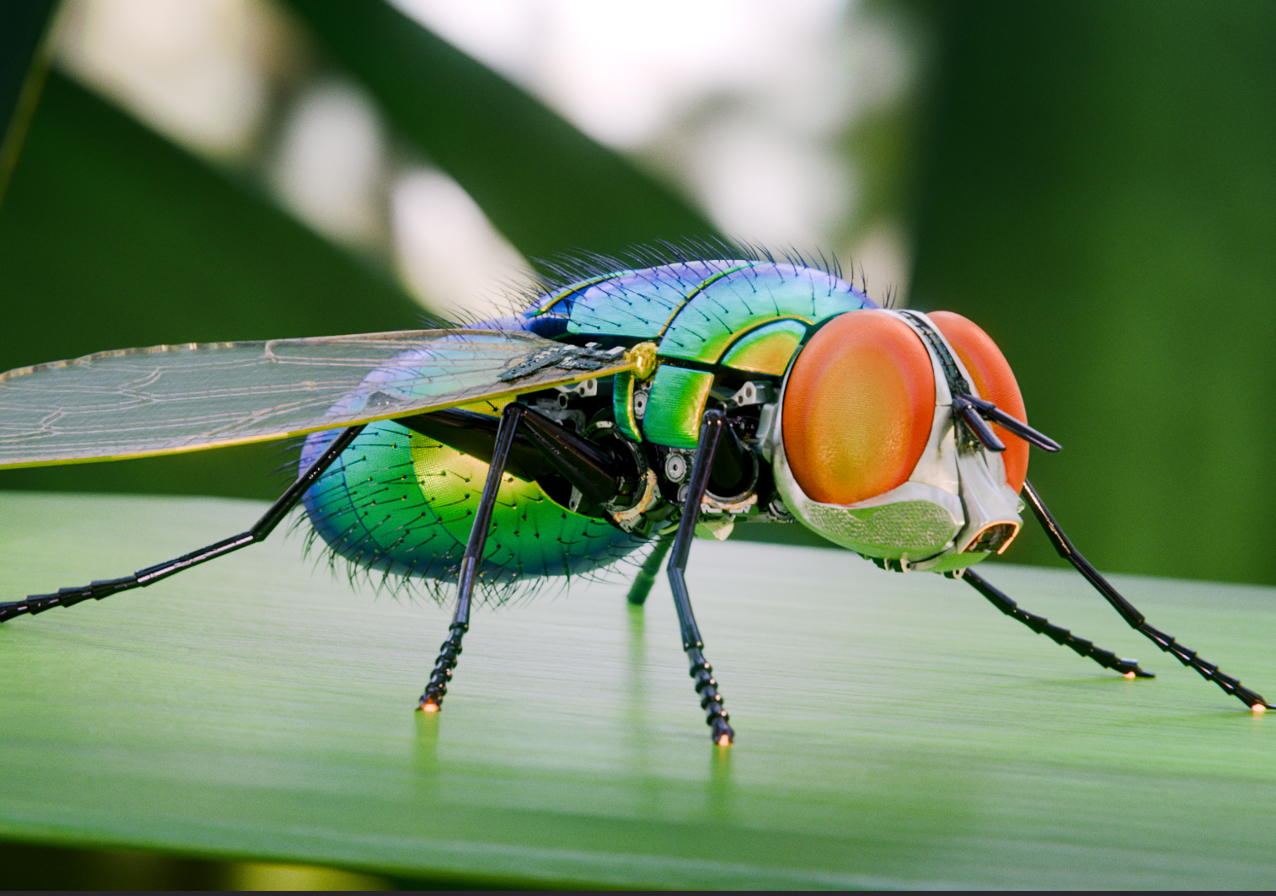 Blue bottle fly bot - CG Cookie
