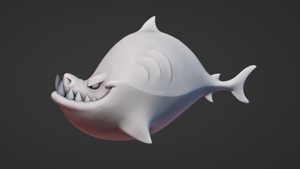 Shark Sculpt - CG Cookie