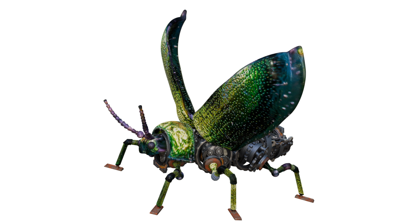 Green Beetle Bot - CG Cookie