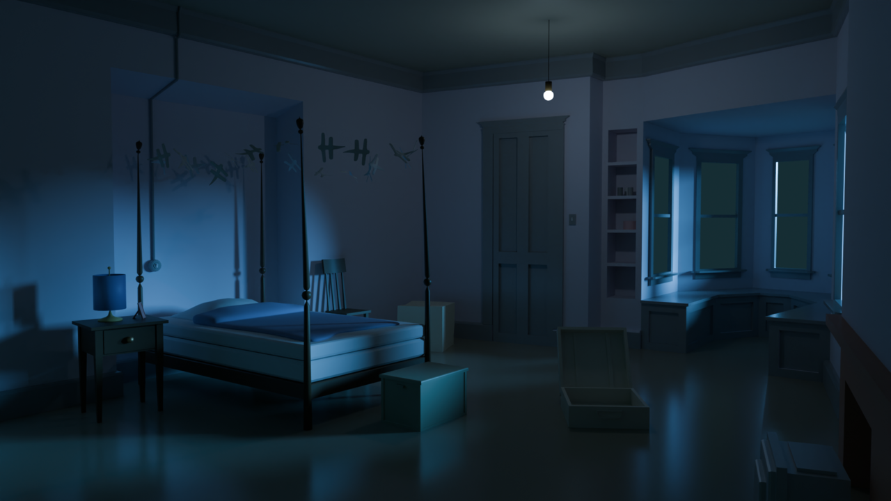 Low Poly Room Exercise - CG Cookie