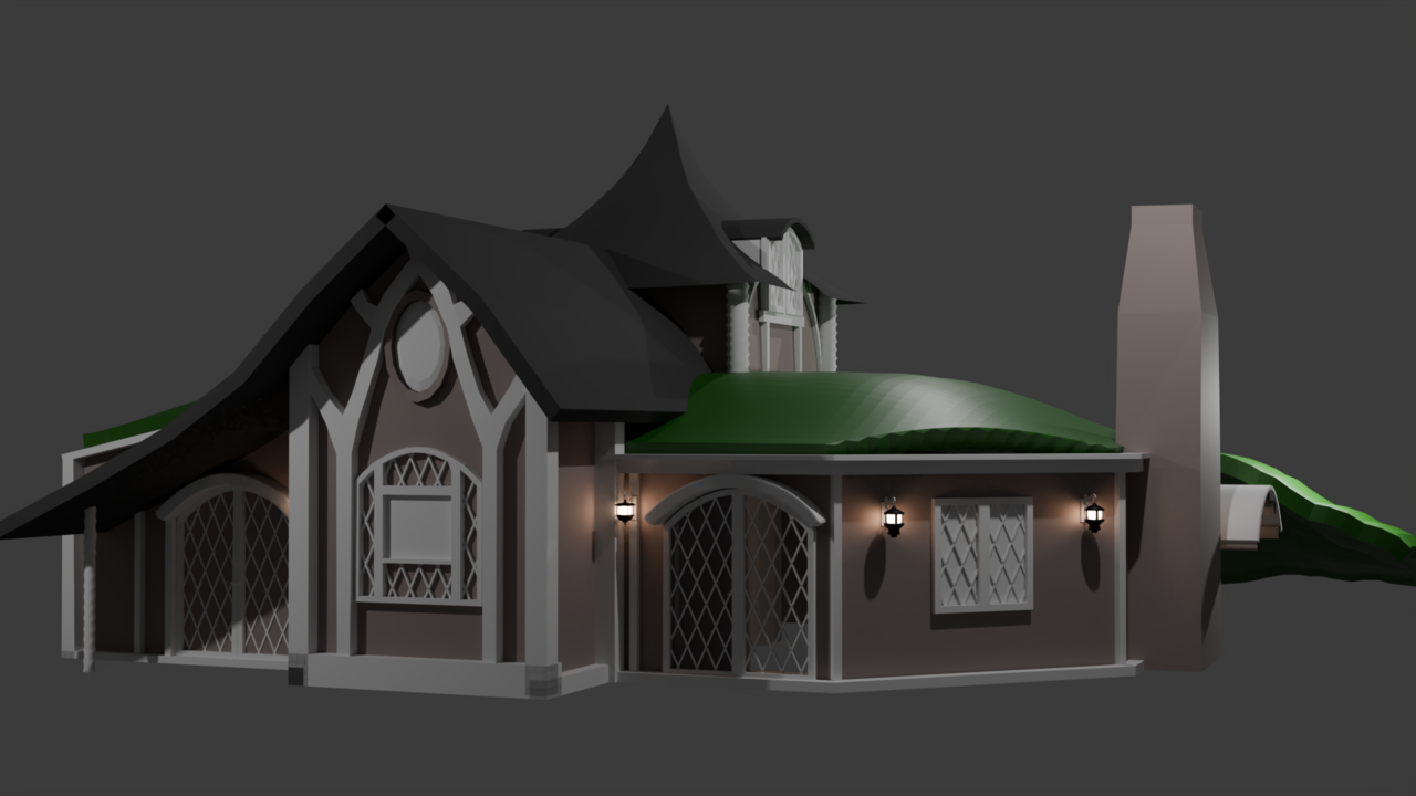 The Hobbit House - CG Cookie