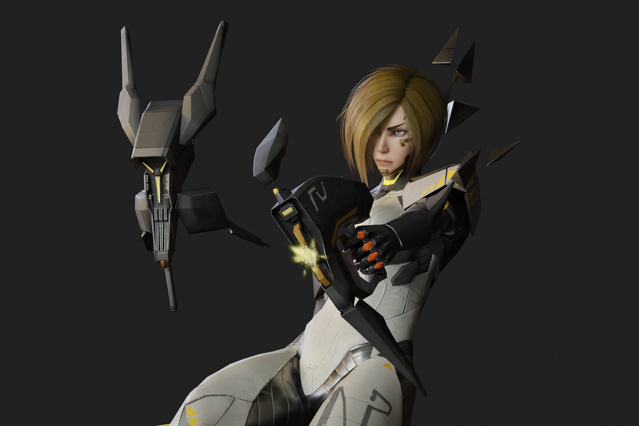 NOA The Genetic Metal Angel - CG Cookie