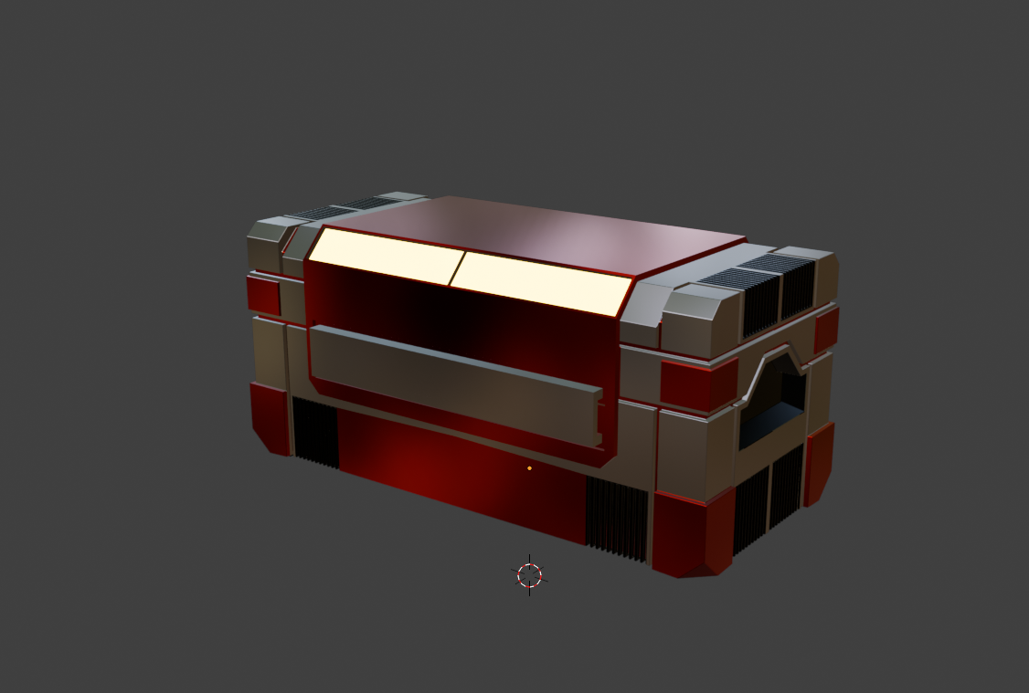 Sci-Fi Crate - CG Cookie