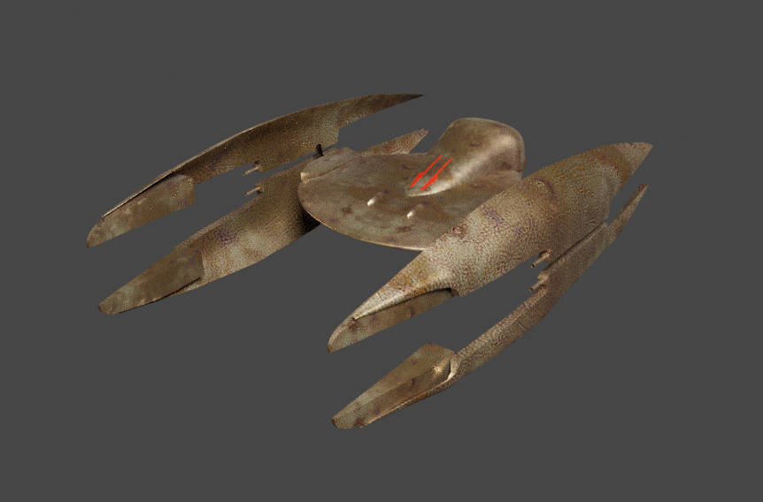 Rusty Vulture Droid - CG Cookie