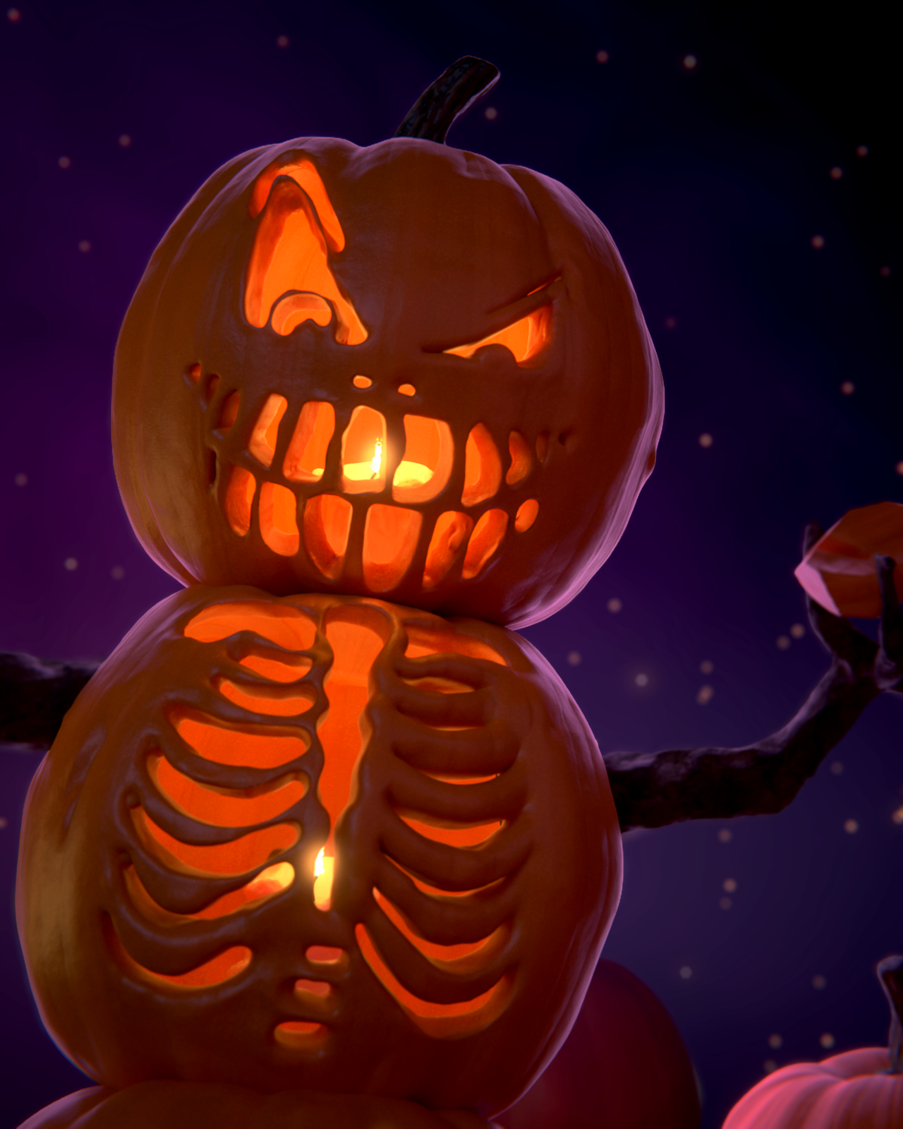 Paolo - The Creepy Pumpkin - CG Cookie