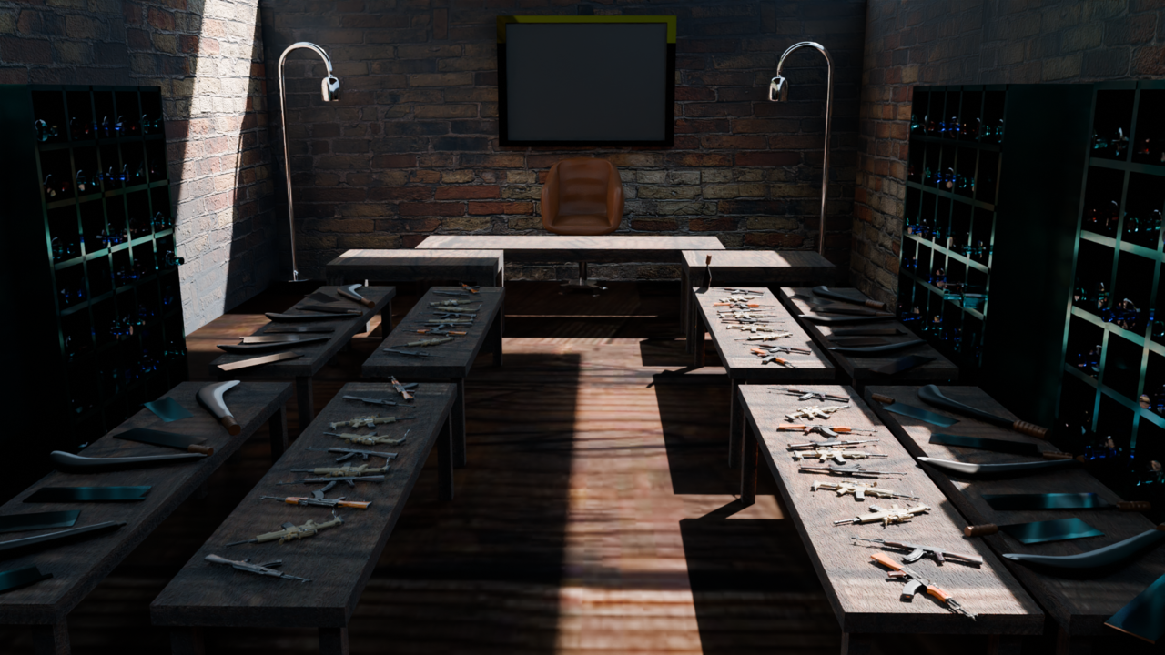 Ganster basement - CG Cookie