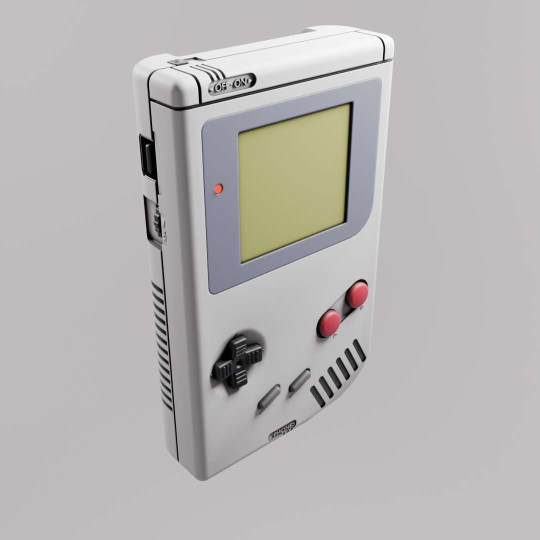 Gameboy console - CG Cookie