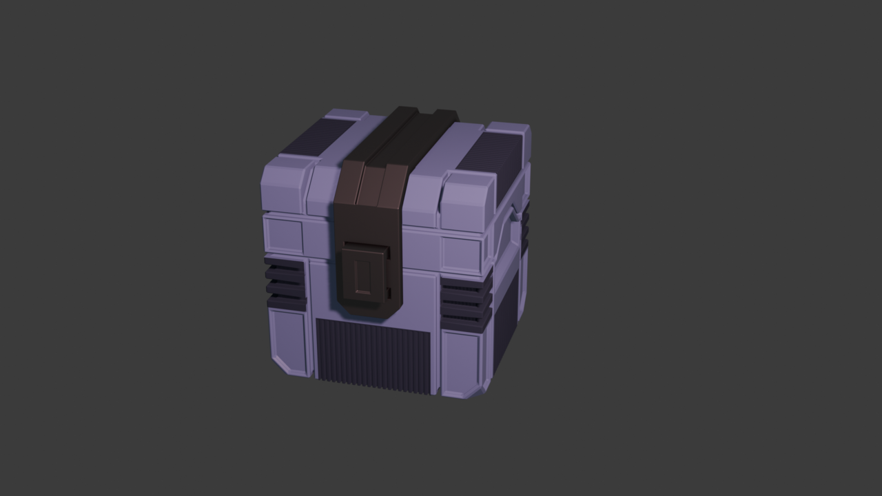 First Sci-fi Crate - CG Cookie