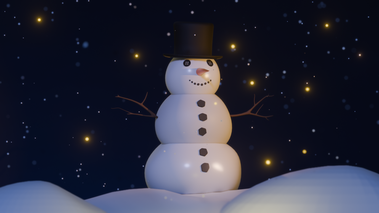 Snowman - CG Cookie