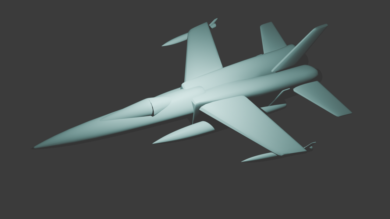 Jet Plane - CG Cookie