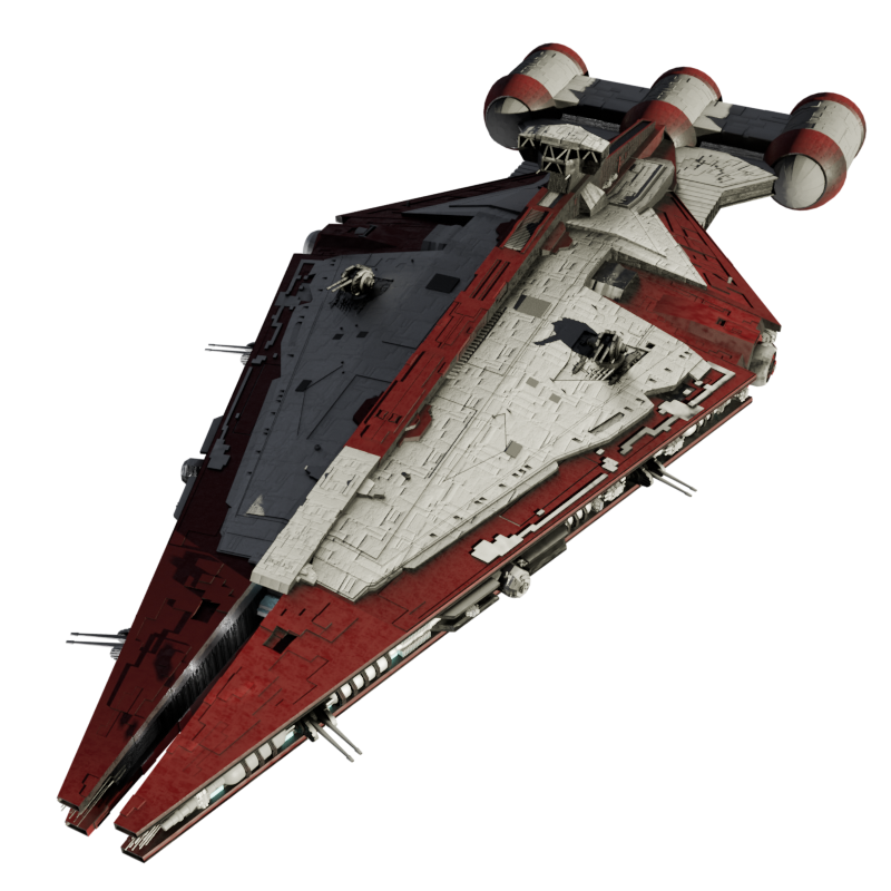 Arquitens Class Spaceship - CG Cookie
