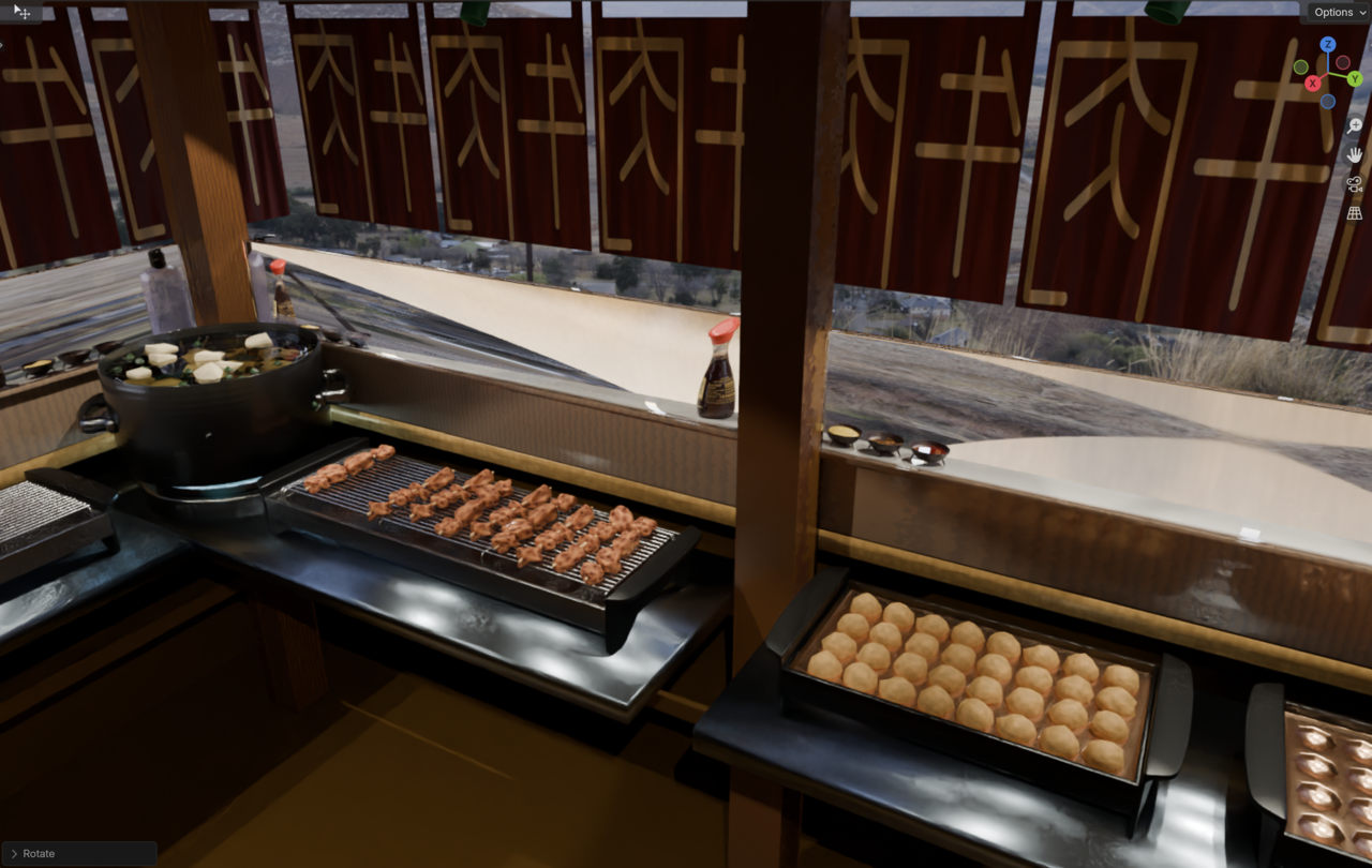 Nearly Ready To Serve Some Food - CG Cookie