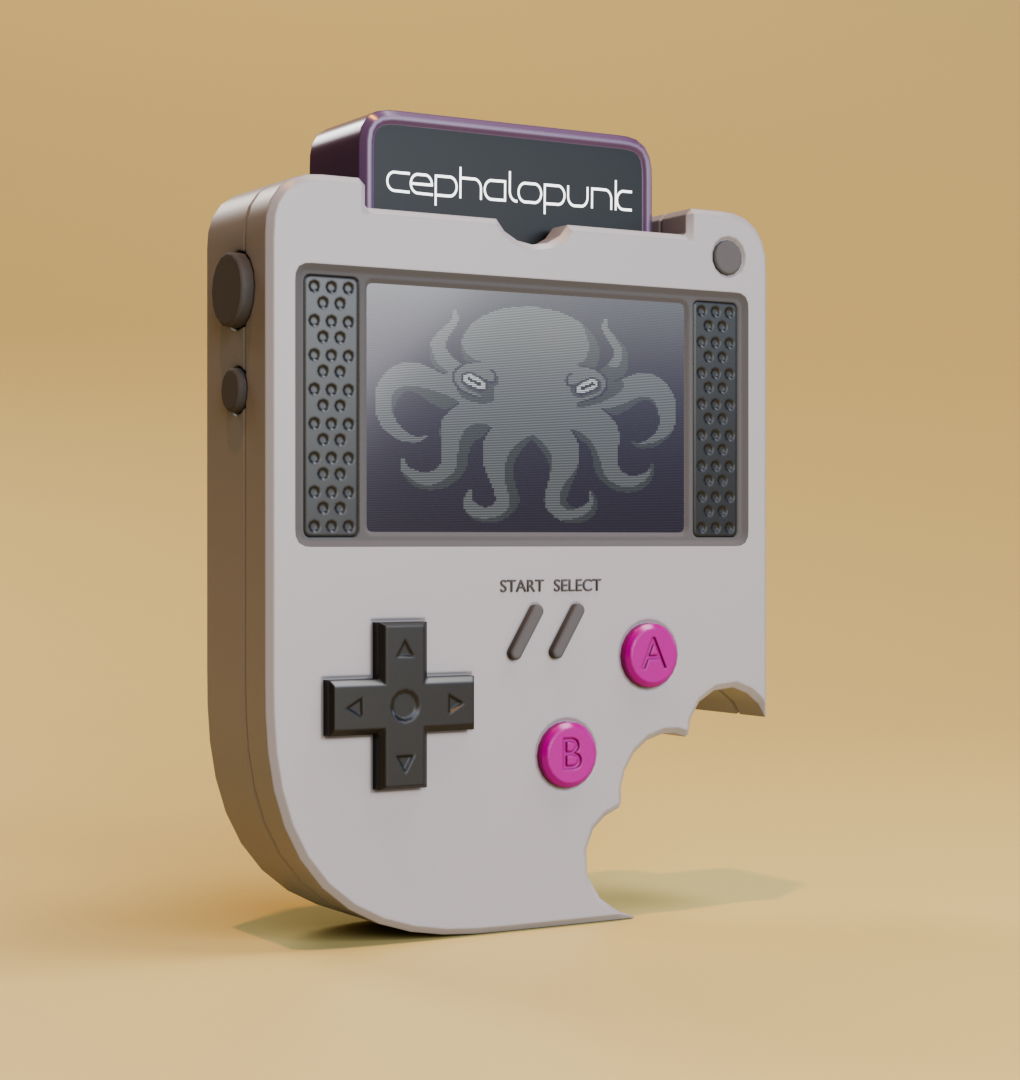 Game Boy style colors on PRESS START - CG Cookie
