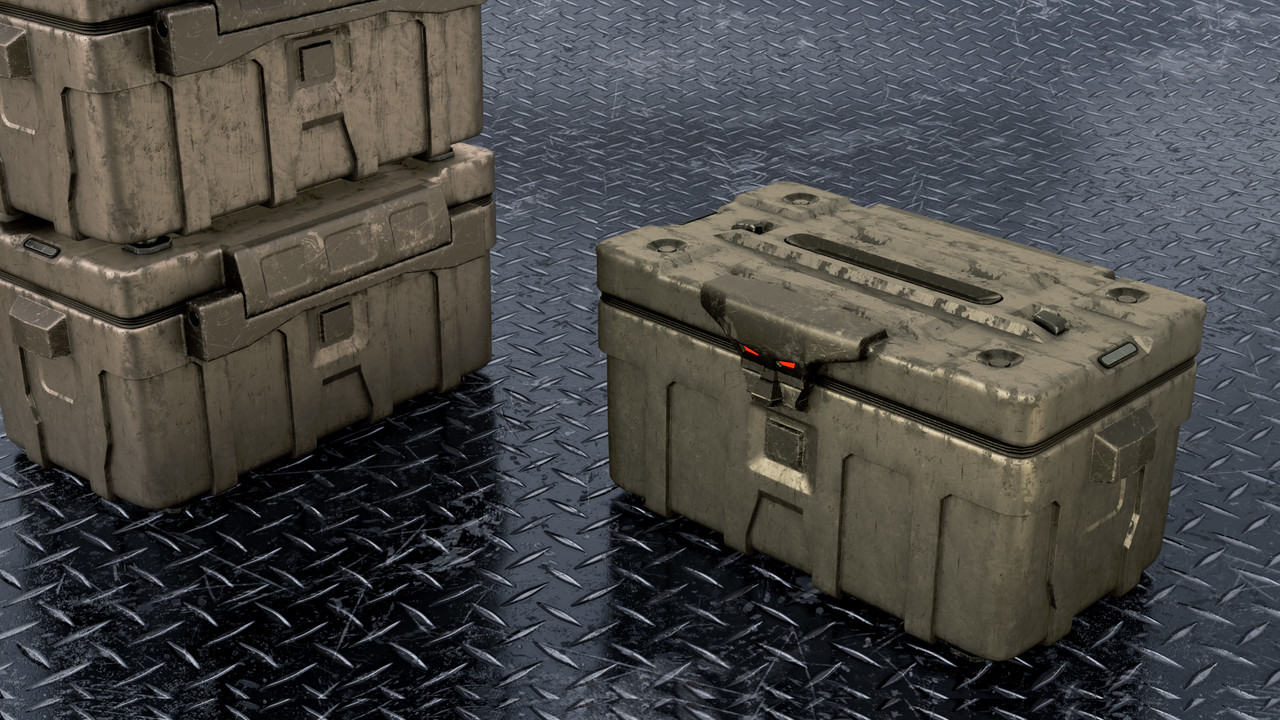 Hard Surface Crate Practice - CG Cookie