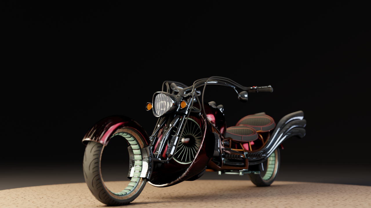 Hover Cycle - CG Cookie