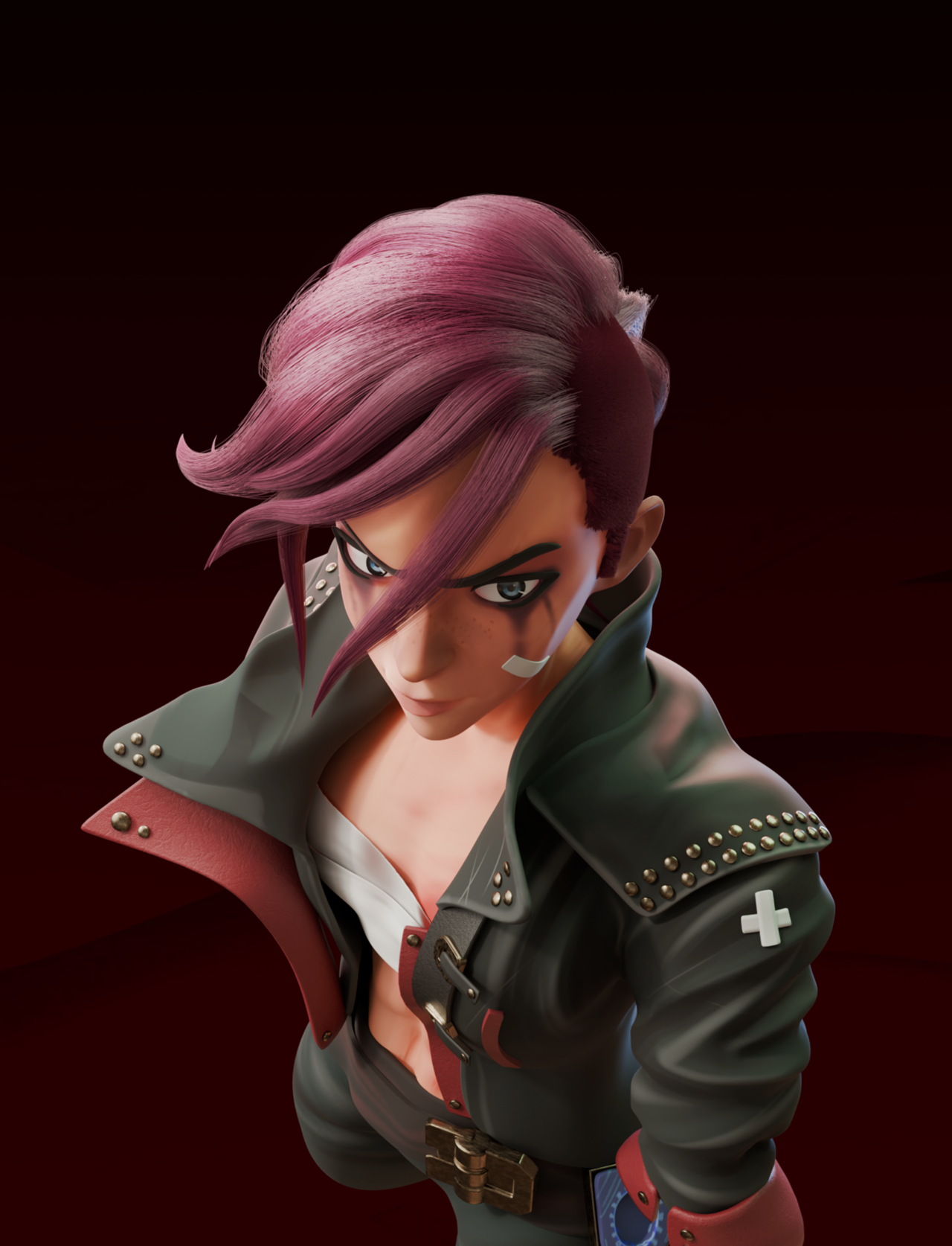 Stylized VI from Arcane - CG Cookie