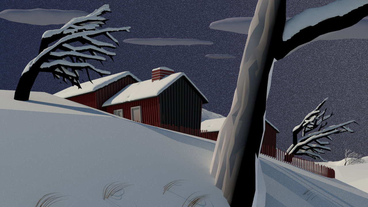 Winter Landscape - CG Cookie