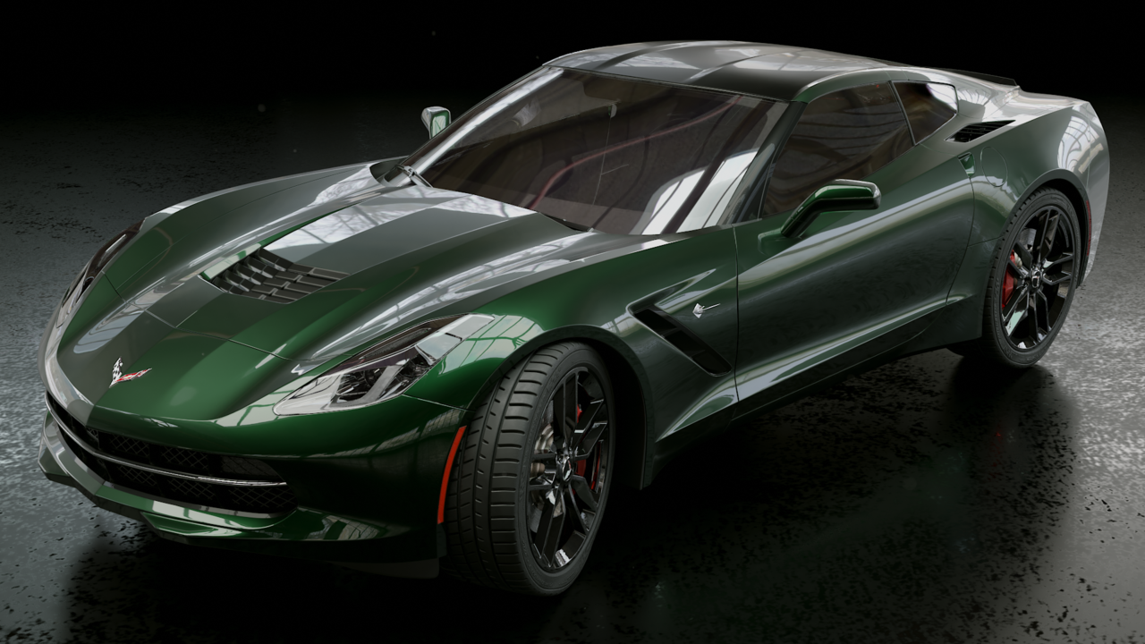 Corvette tutorial - CG Cookie