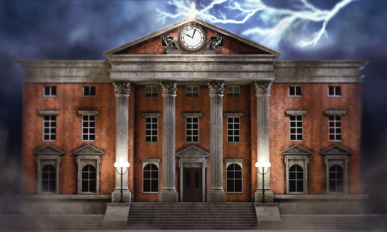Hill Valley Courthouse - CG Cookie