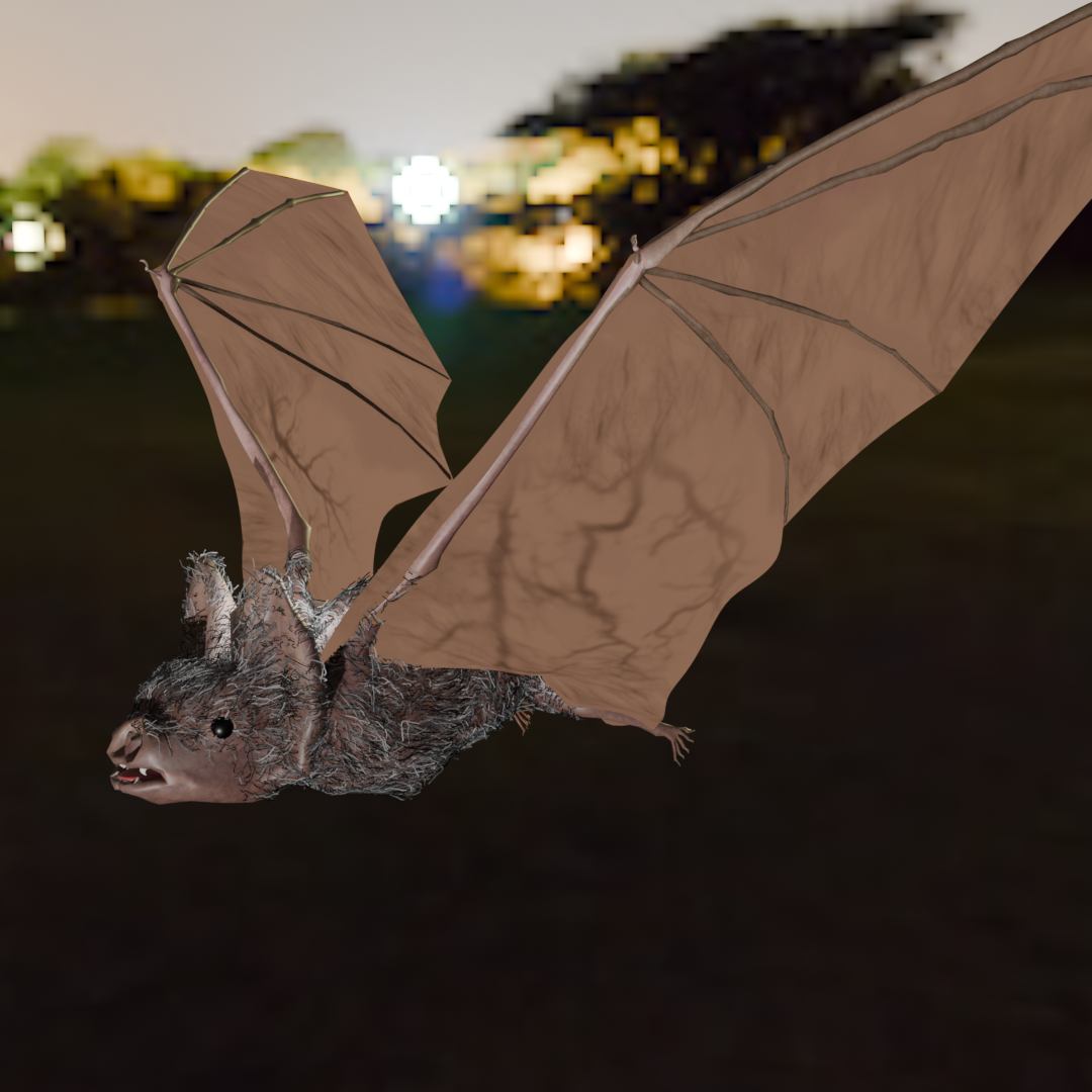 Common Vampire Bat - CG Cookie