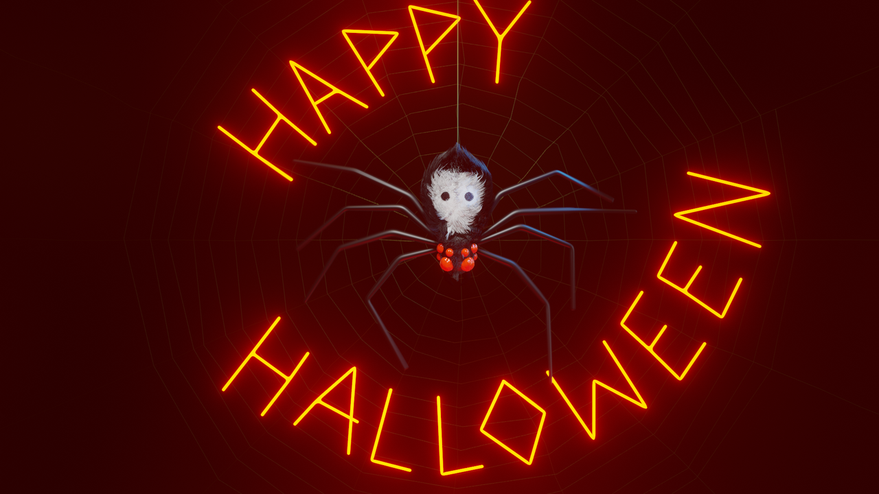 Spooky Spider - CG Cookie
