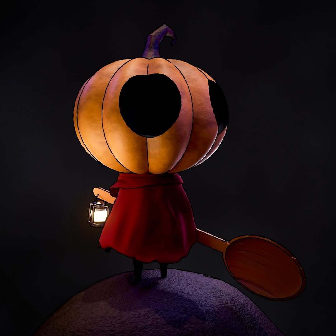 Pumpkin Knight - CG Cookie