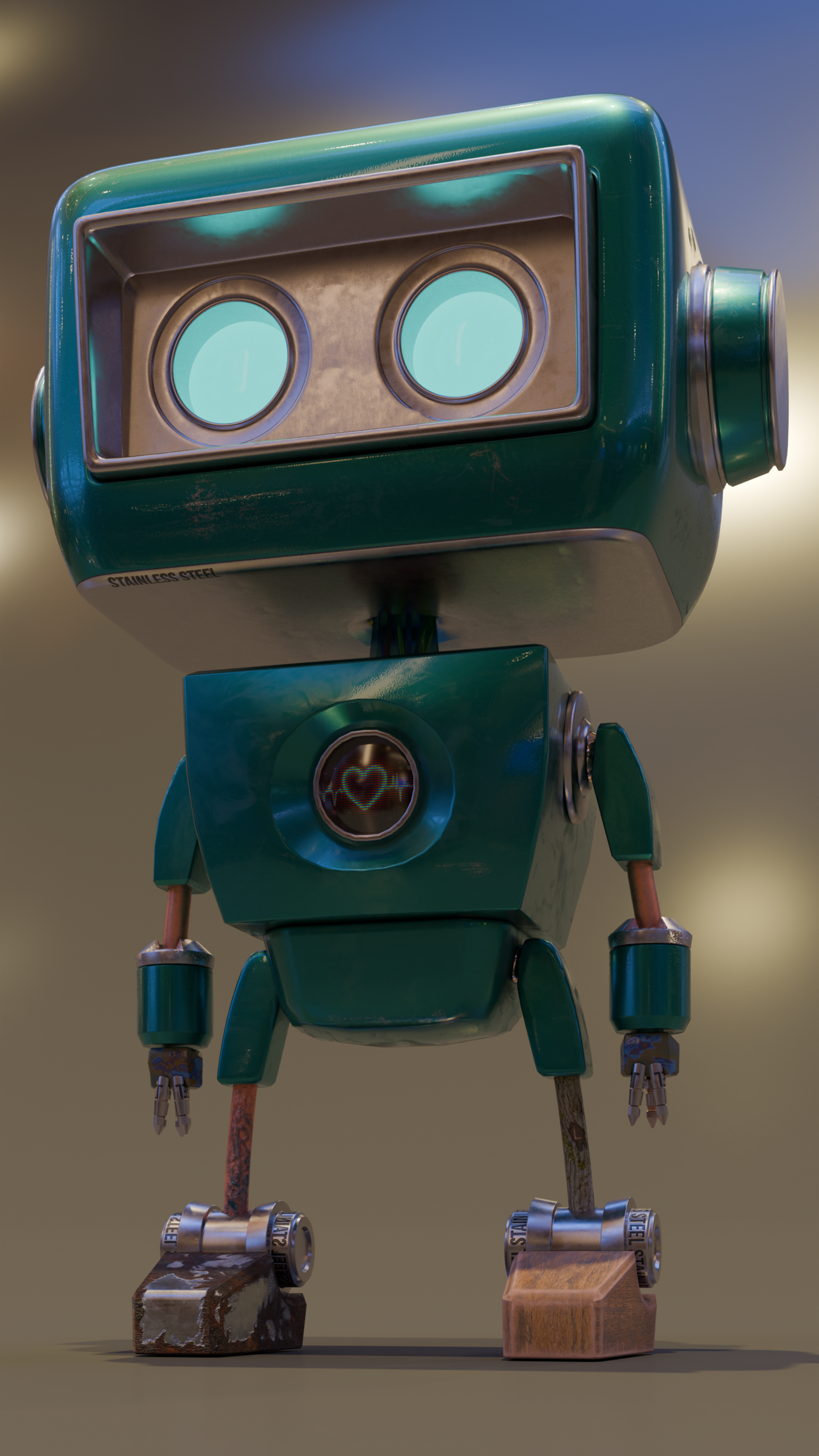 Core - Textured Robot - CG Cookie